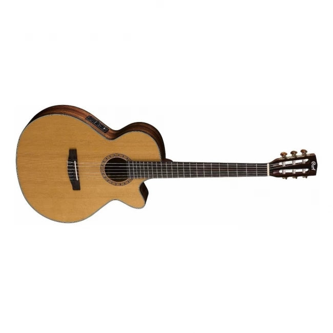 CORT CEC7-NAT | Guitarra Electroacústica Nylon – Soundmagic